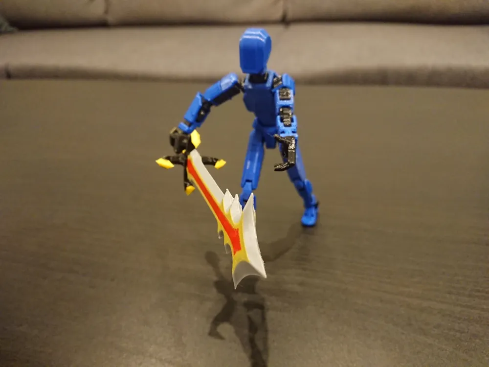 The Untamed Blade for Dummy 13 by mkl3D MakerWorld: Download Free 3D Models