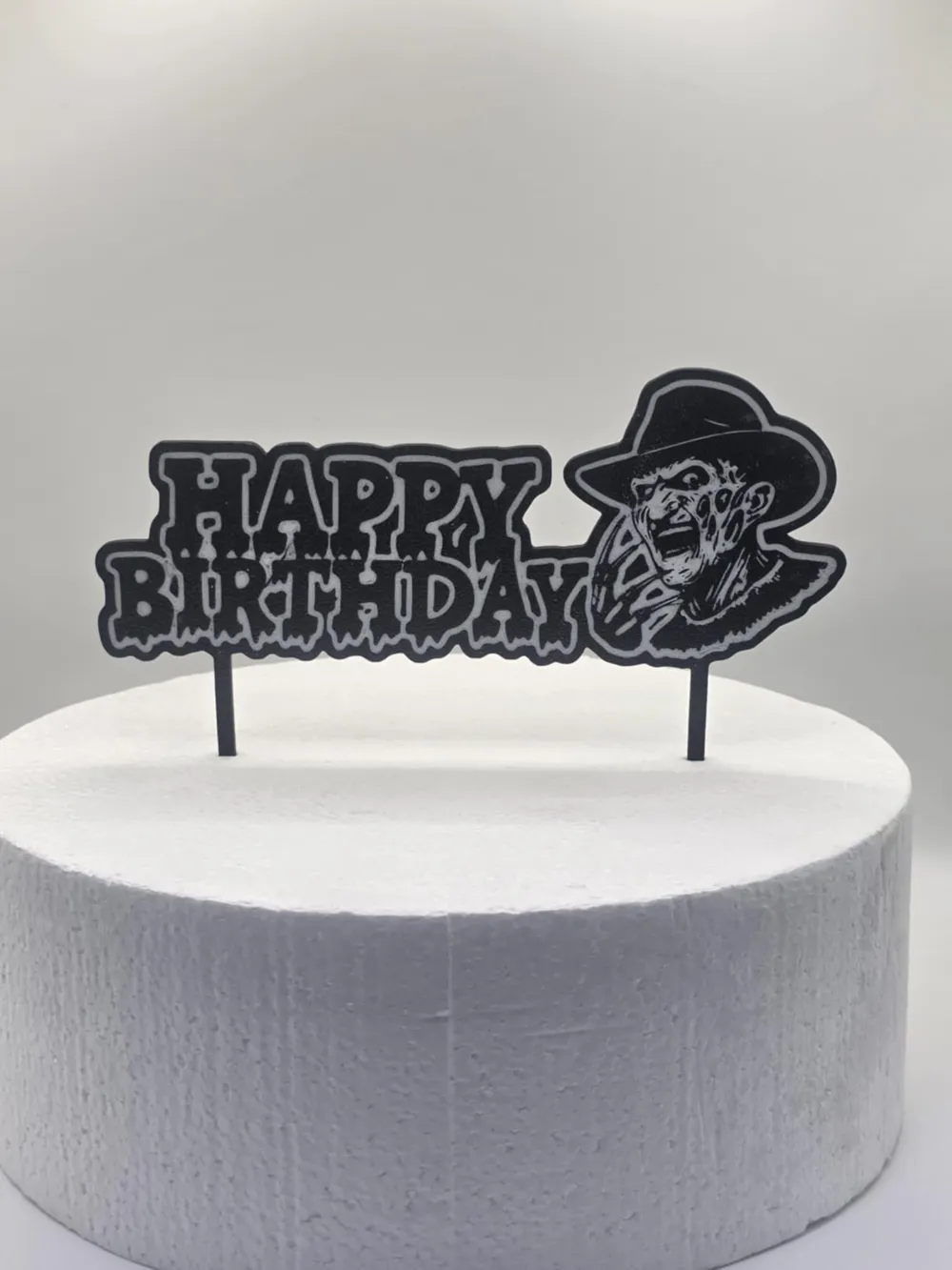 New Freddy Happy Birthday Cake topper - Free 3D Print Model - MakerWorld