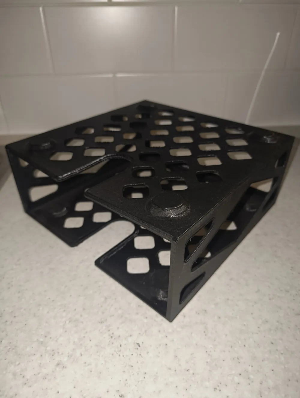 Stackable filament spool shelf by Nathan_H_03 MakerWorld: Download Free ...