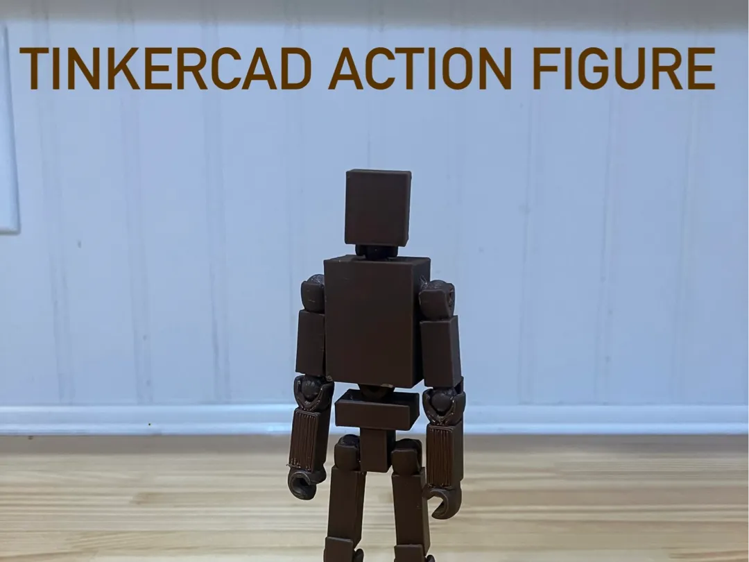 Tinkercad Action Figure - Free 3D Print Model - MakerWorld
