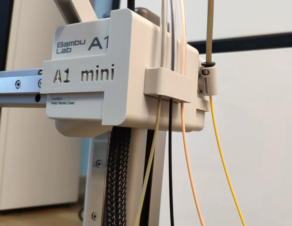 A1 mini 4-Filament-Zuführset (nur Druckteile) (MMS) von Rafał - MakerWorld