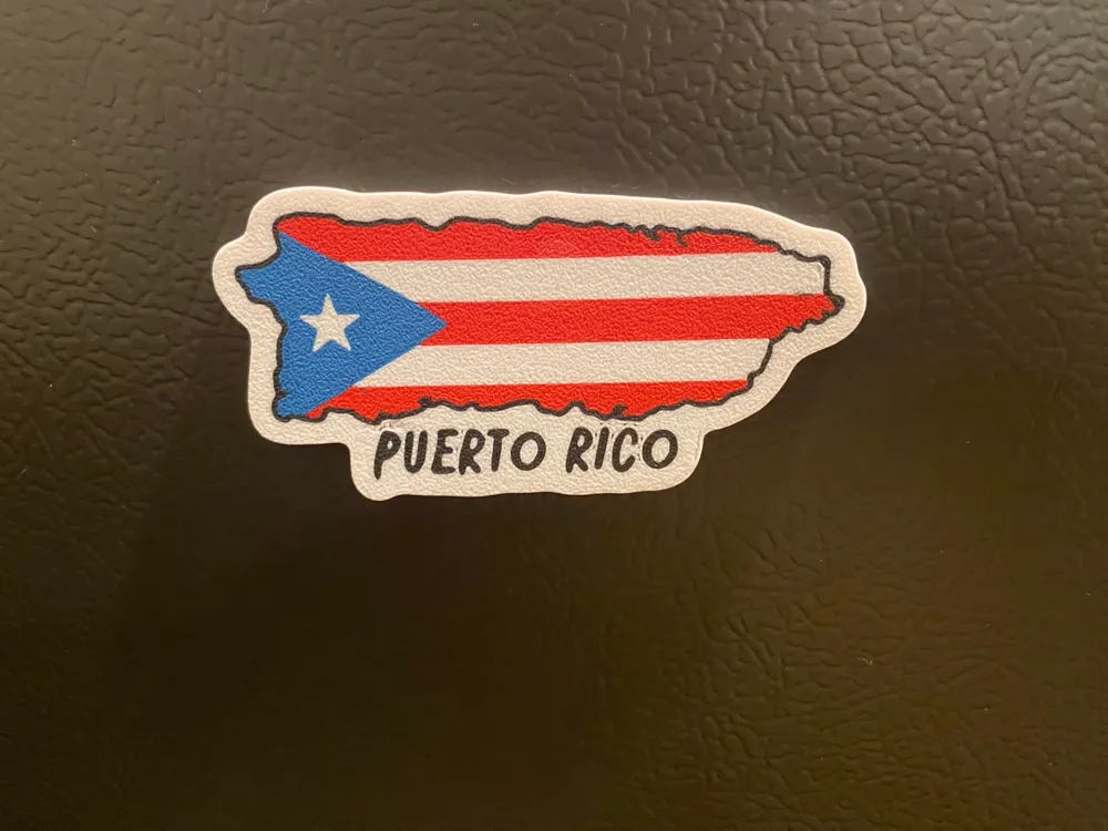 Puerto Rico Flag Magnet by ismakun MakerWorld: Download Free 3D Models