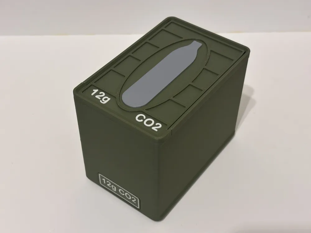 Airsoft Pellet BB 12 Gram CO2 Cartridge Box - 15 by Coconut MakerWorld ...