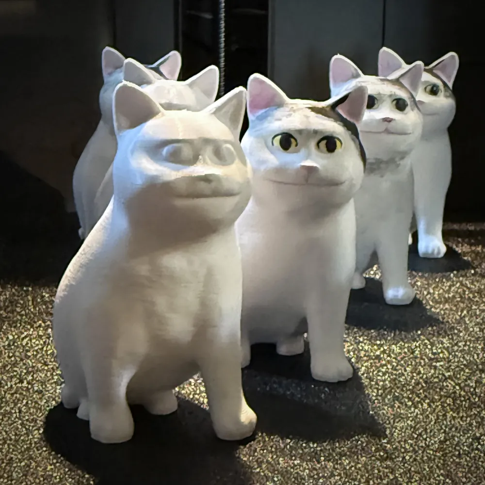 Cat meme - The Polite Cat by ningworks MakerWorld: Download Free 3D Models