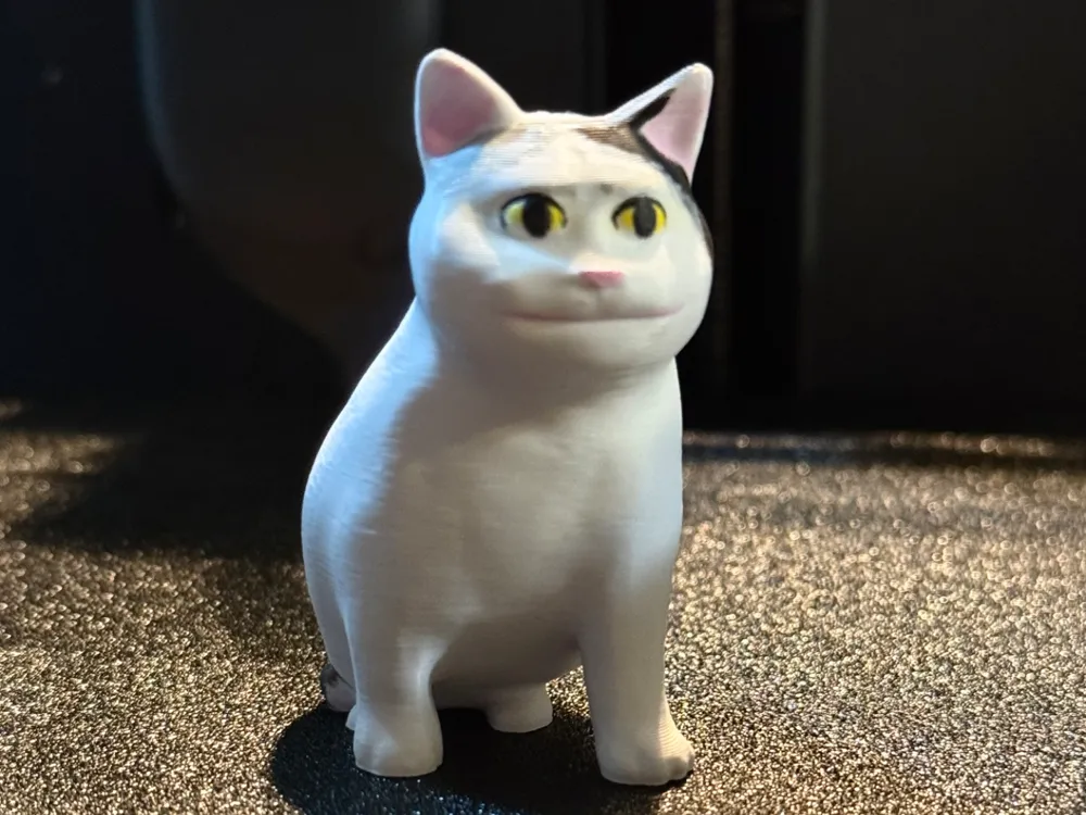 Cat meme - The Polite Cat by ningworks MakerWorld: Download Free 3D Models