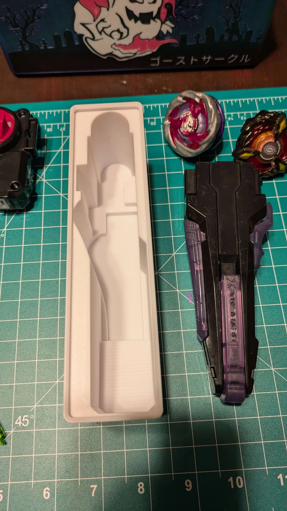 Beyblade X Launcher Grip Gridfinity Storage Box by WoodbellyMakerWorld ...