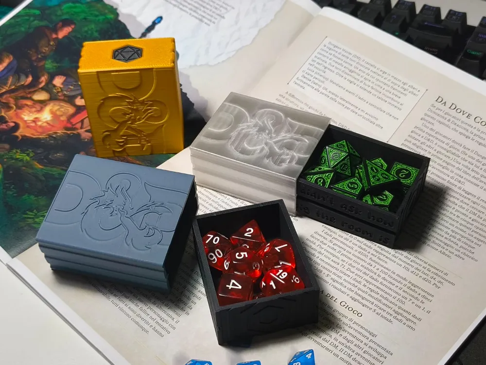 Dice Set BOX by Calcetin - MakerWorld