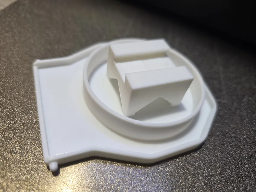 Lid Hygrometer Mounts with label for 4L drybox - Free 3D Print Model ...