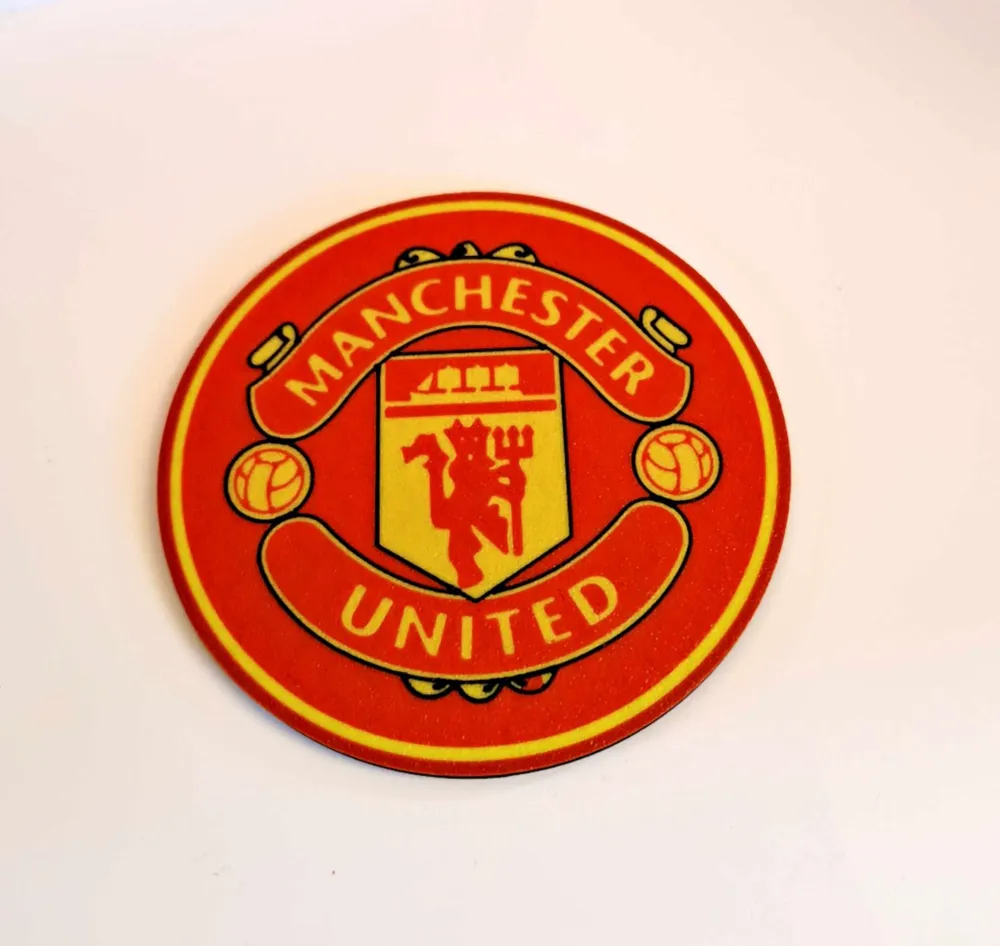 Manchester United Football Club Coaster by SA3D Designs - MakerWorld