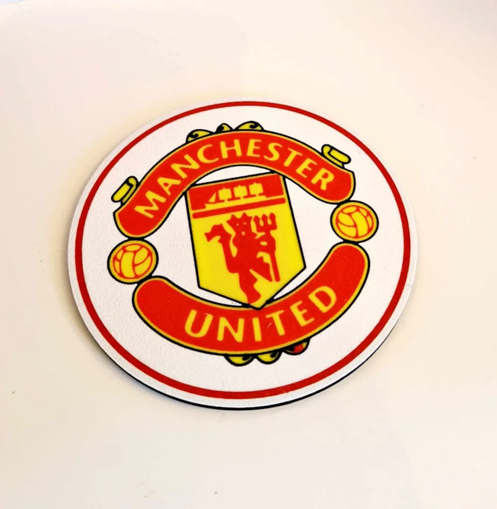 Manchester United Football Club Coaster by SA3D Designs - MakerWorld