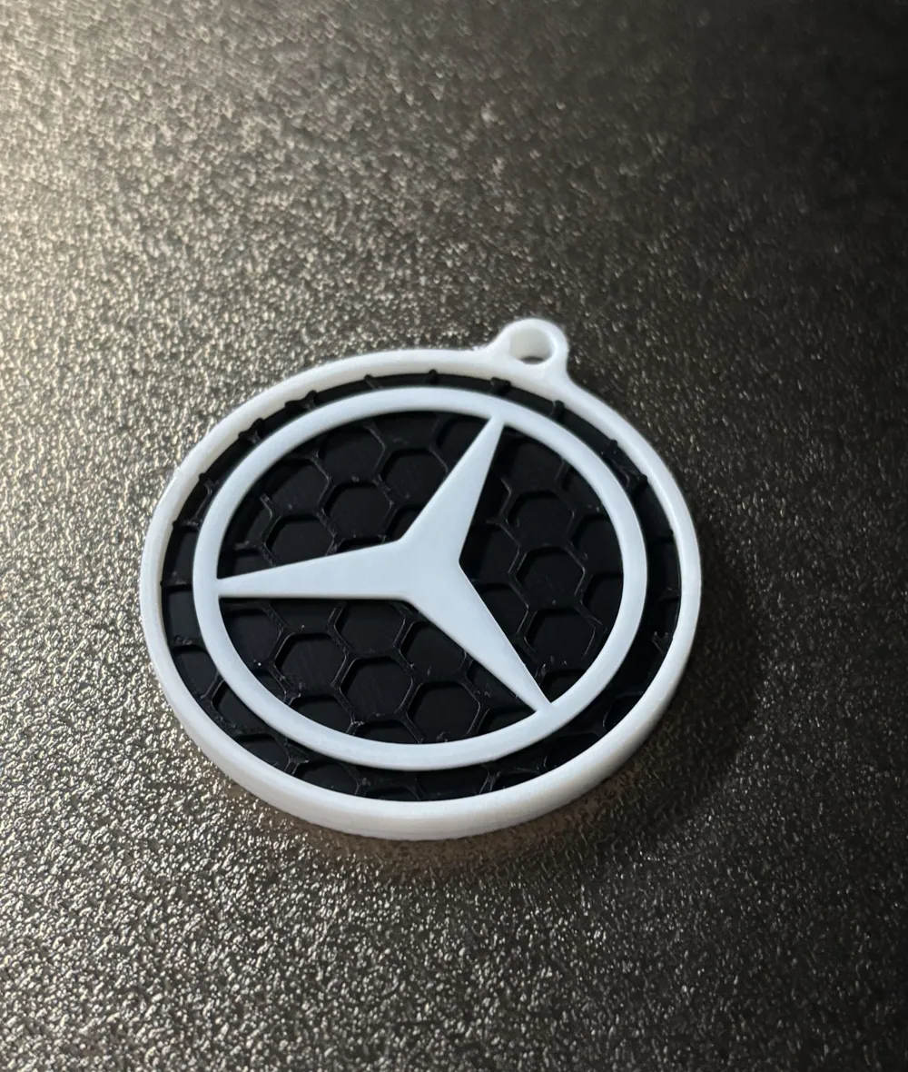 Mercedes Keychain - Free 3D Print Model - MakerWorld