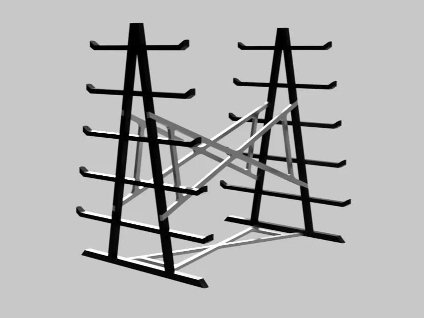 Mini Portable Storage Rack by djngnear - MakerWorld