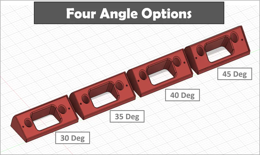 Ring Pro 2 Video Doorbell Mount - Four Angle Sizes by Apple Foot ...