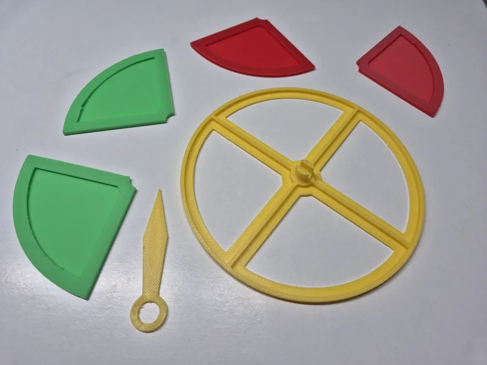 Random Decision Spinner by ProjektDruk3D - MakerWorld