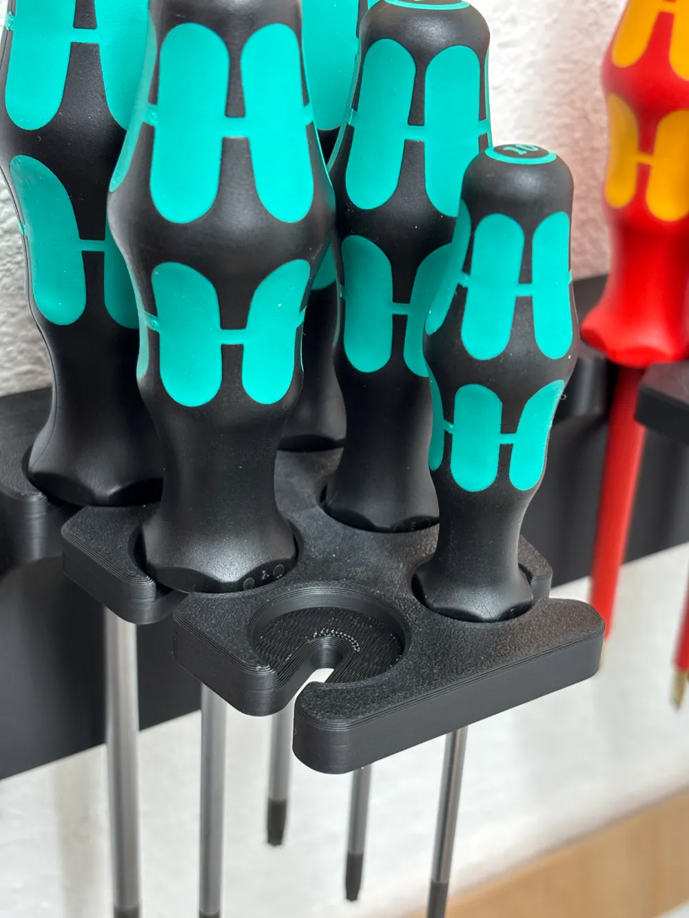 Wera & Wiha Screwdriver French Cleat Holder - Free 3D Print Model ...