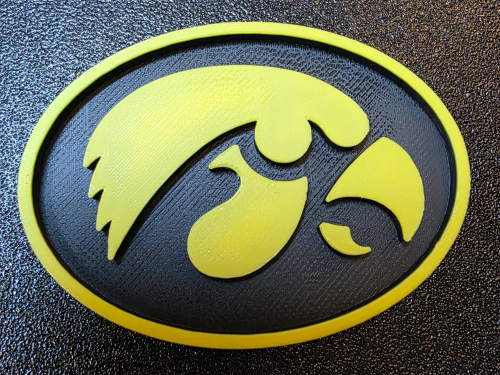 Slimmer Iowa Hawkeyes Magnet Remixed by Festo702 - MakerWorld