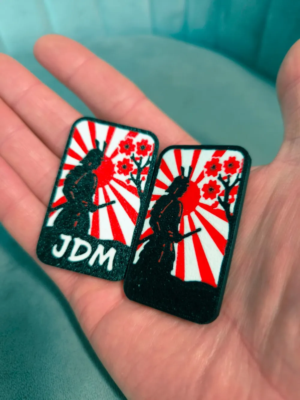 JDM Samurai Keychains & magnets by FlyDesigns3D MakerWorld: Download ...