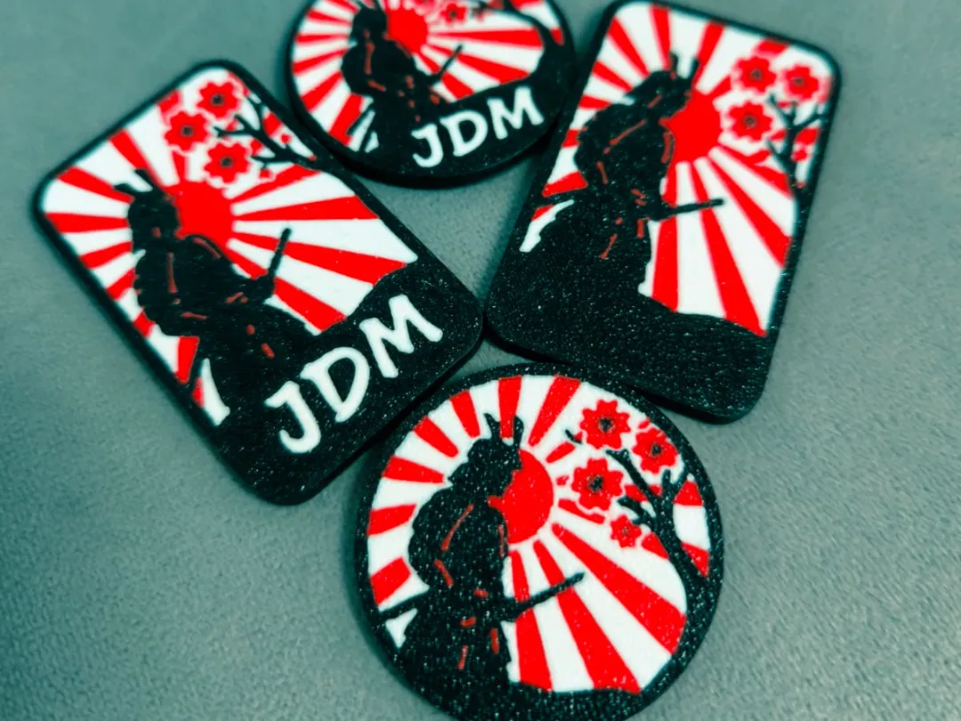 JDM Samurai Keychains & magnets by FlyDesigns3D MakerWorld: Download ...