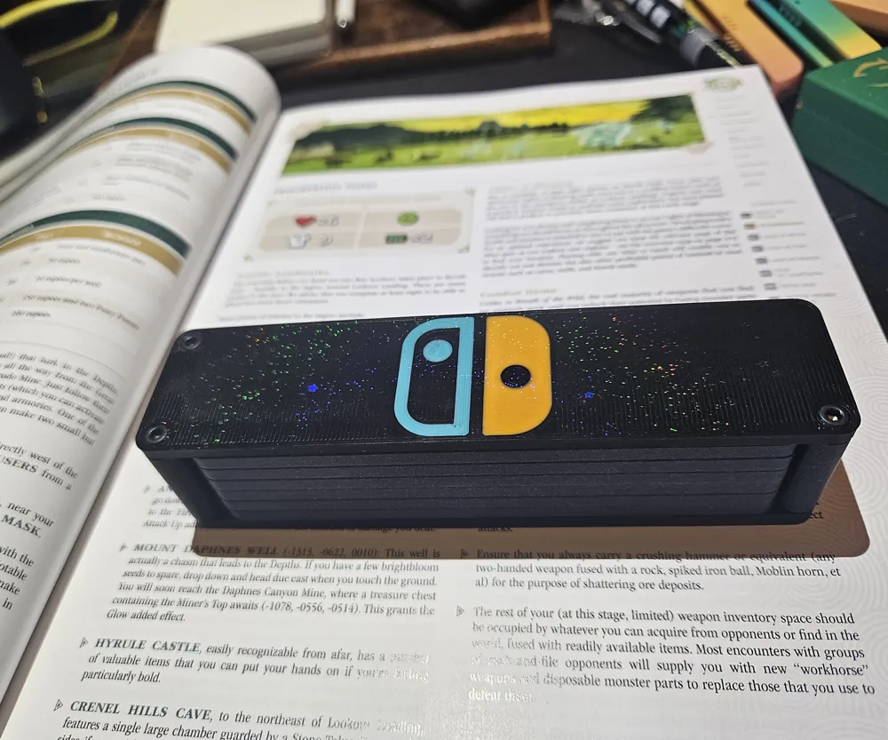 Nintendo Switch Game Card Case - 5 games per card - Free 3D Print Model ...