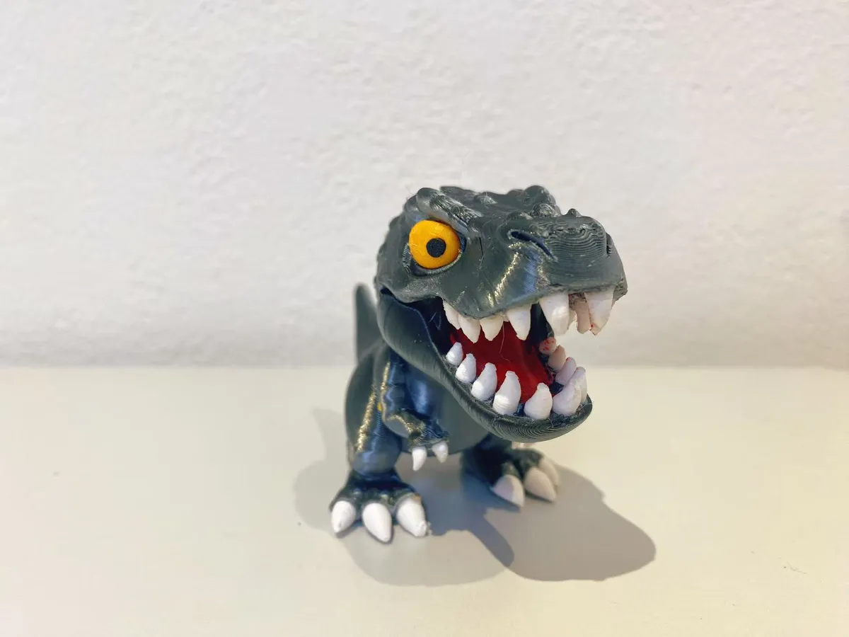 Mini T-Rex-dinosaur - Free 3D Print Model - MakerWorld