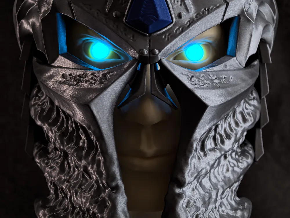 Arthas, the Helmet Stand - World of Warcraft by sarwtin - MakerWorld