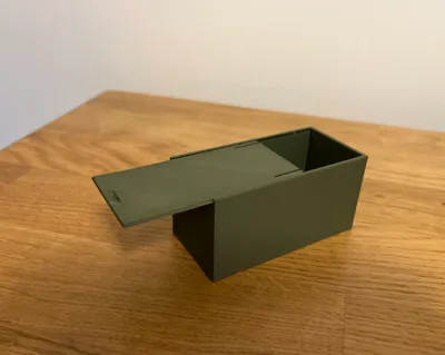 Locking Sliding Lid Box with by AdivorMakerWorld: Download Free 3D Models