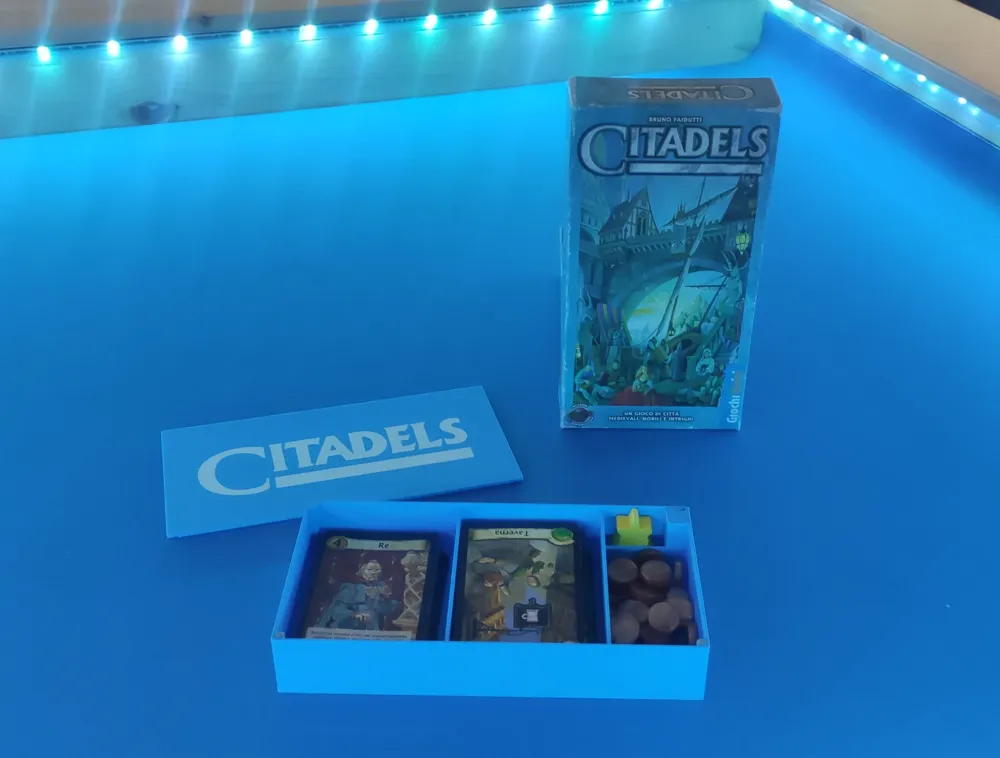 CITADELS board game insert organizer by Palazz - MakerWorld