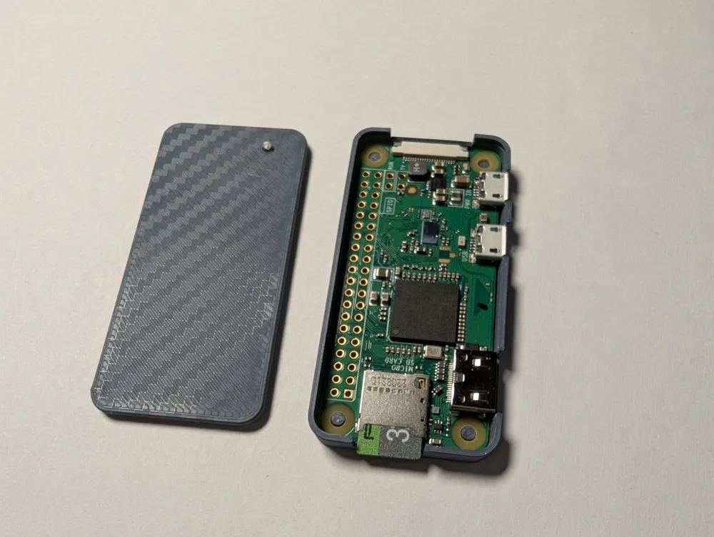 Raspberry Pi Zero W Snap Fit Slim Case by 415Labs - MakerWorld