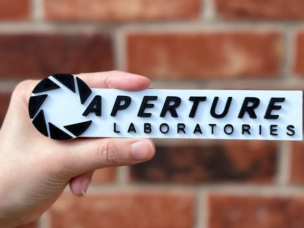 Aperture Laboratories Logo by FatDog - MakerWorld