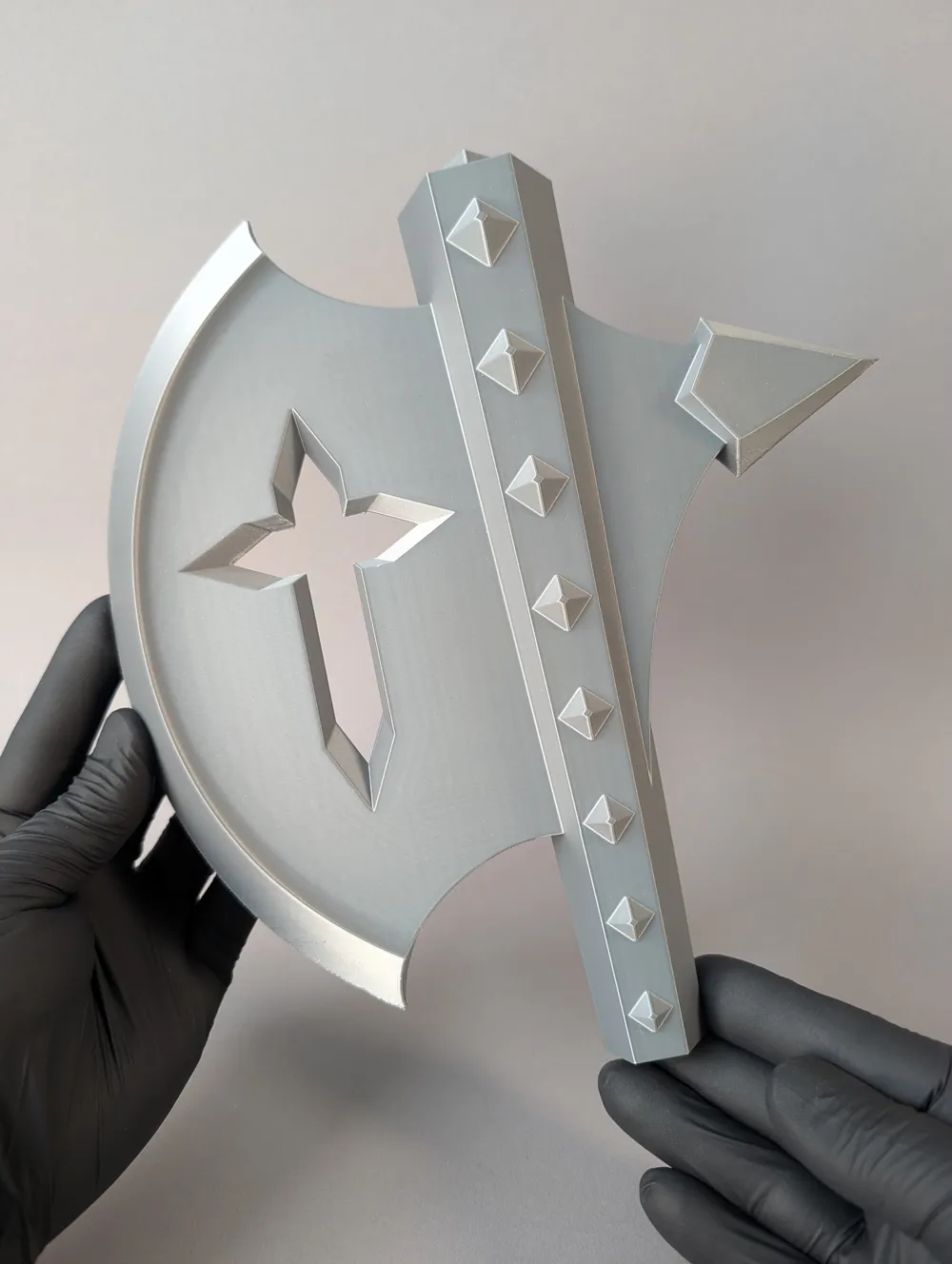 Holy Medieval Axe – Twisted Haft (High Stability) - Free 3D Print Model ...