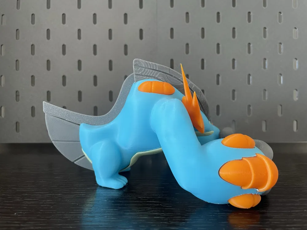 Pokemon Mega Swampert (Multi-part print, no AMS, 10CM) by SHADOU ...