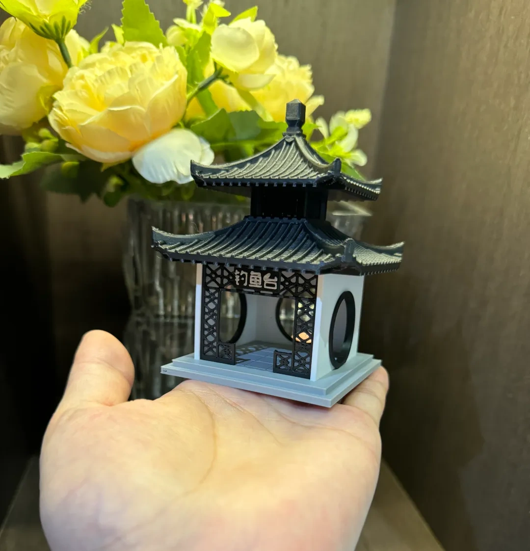 Fishing Terrace Ancient Architecture Model, Buildings and Pavilions by ...