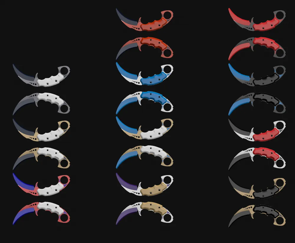 KARAMBIT TRAINERS CUSTOM - Free 3D Print Model - MakerWorld