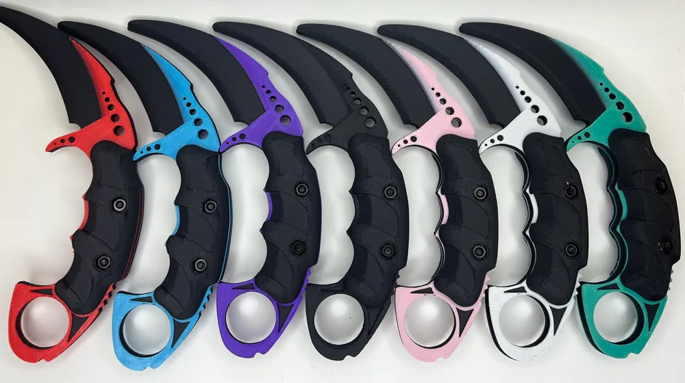 KARAMBIT TRAINERS CUSTOM by Bolt3DDesign MakerWorld: Download Free 3D ...