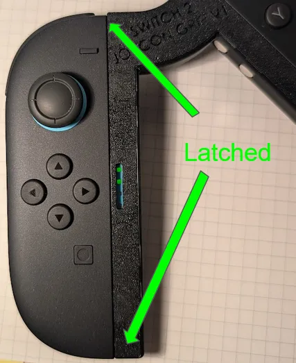 Switch 2 Joycon 2 Grip by csankey6 MakerWorld: Download Free 3D Models