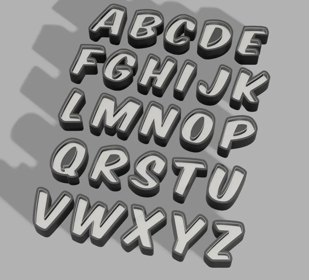 Outdoor LED Letters by Der_Arix MakerWorld: Download Free 3D Models