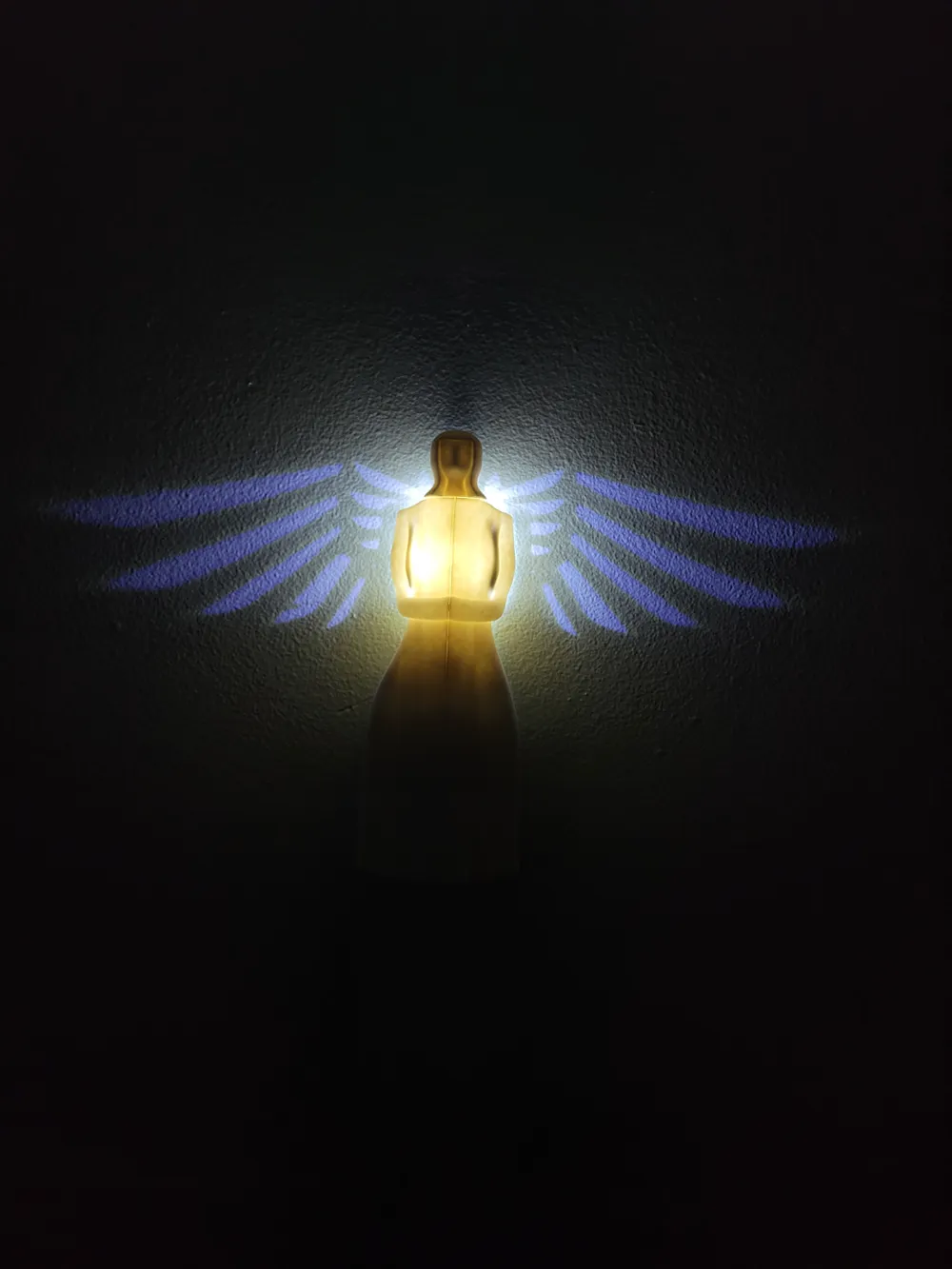 Angel with Light Up Wings - Free 3D Print Model - MakerWorld