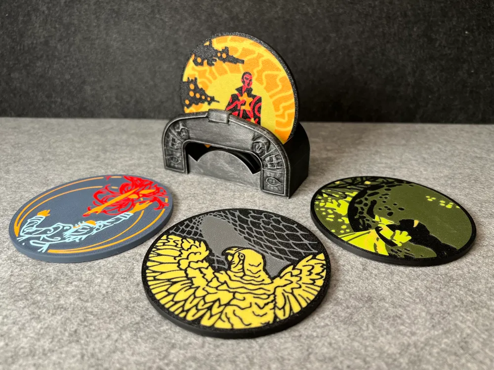 Sanderson Secret Projects Coaster Stand by Undead Riot MakerWorld ...
