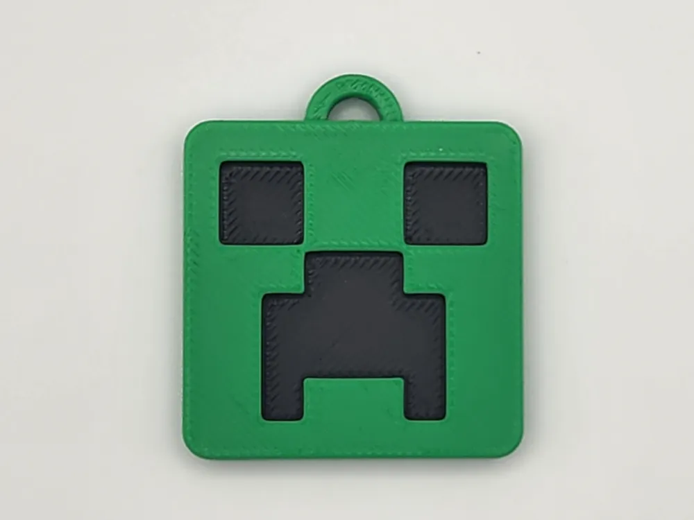 Minecraft Creeper Keychain by erikt148 - MakerWorld