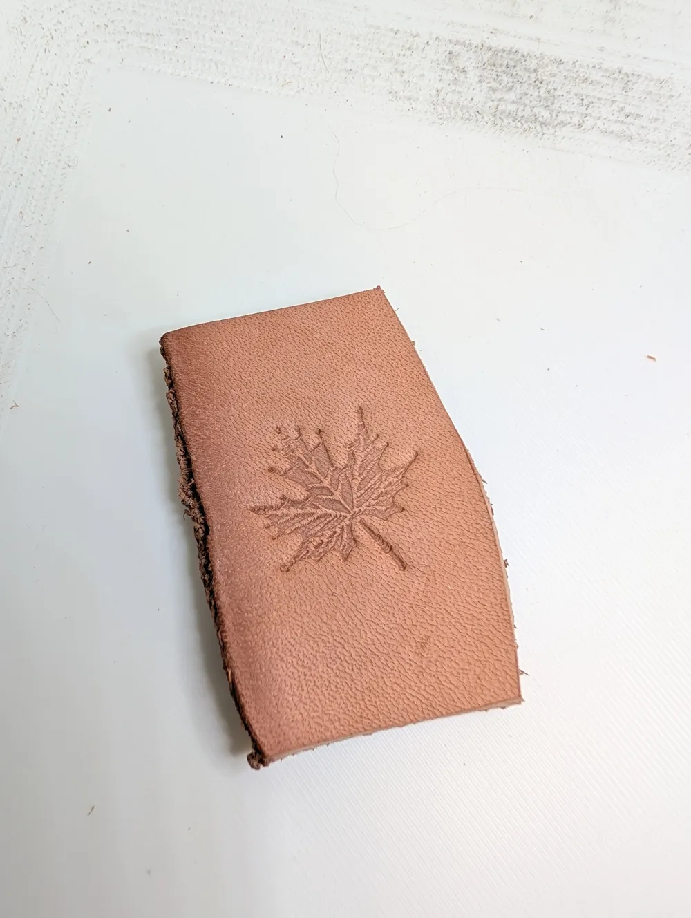 Maple Leaf Leather Stamp - Free 3D Print Model - MakerWorld