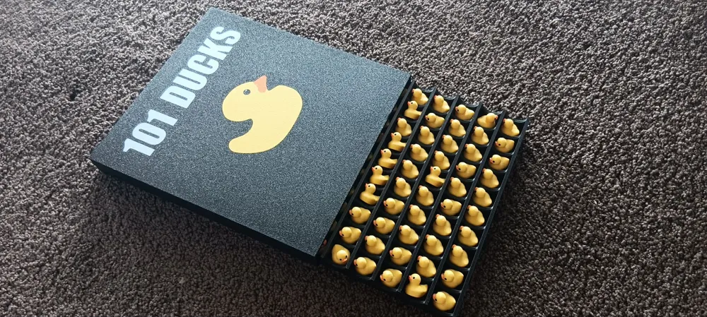 100 hidden duck game - Storage tray - Free 3D Print Model - MakerWorld