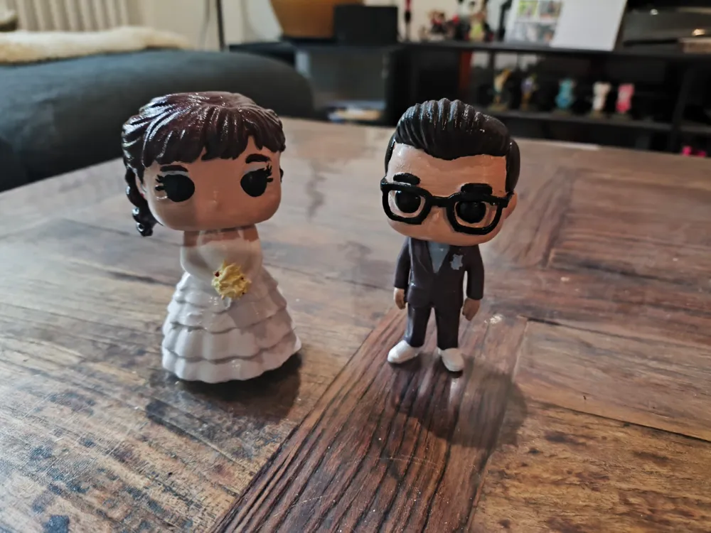 Pop Wedding Couple by LouLou&Mely MakerWorld: Download Free 3D Models