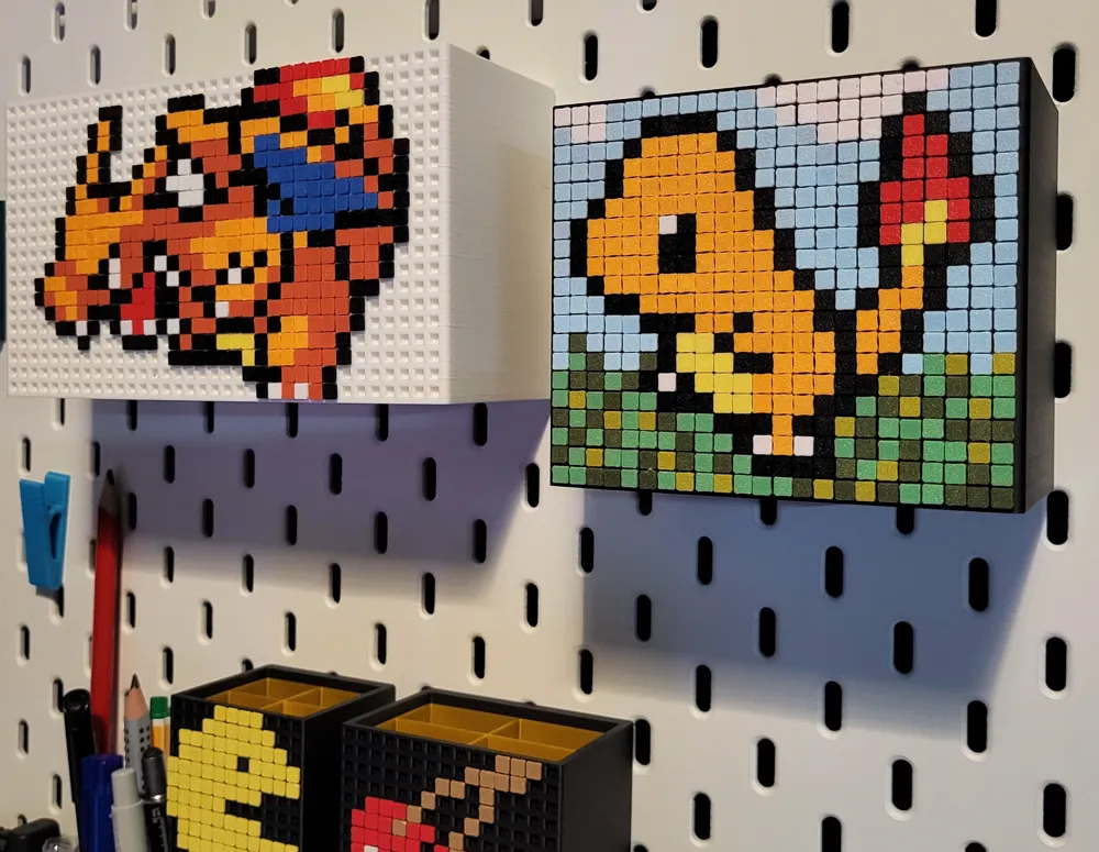 Big Pixel Box Skadis HSW by Art Design. 3D - MakerWorld