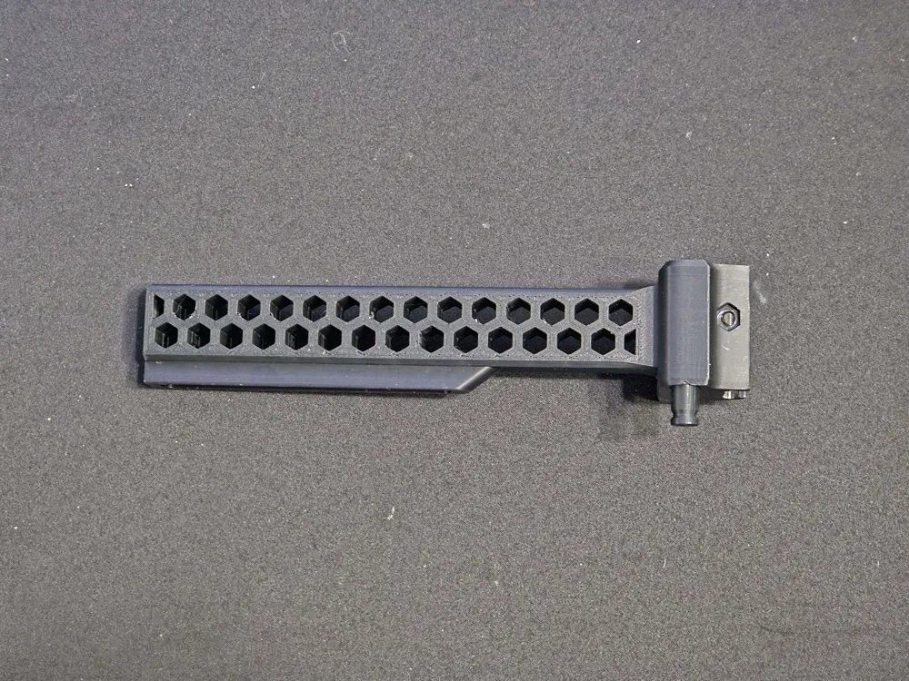 Custom Airsoft Picatinny Folding Buffer Tube - Free 3D Print Model ...