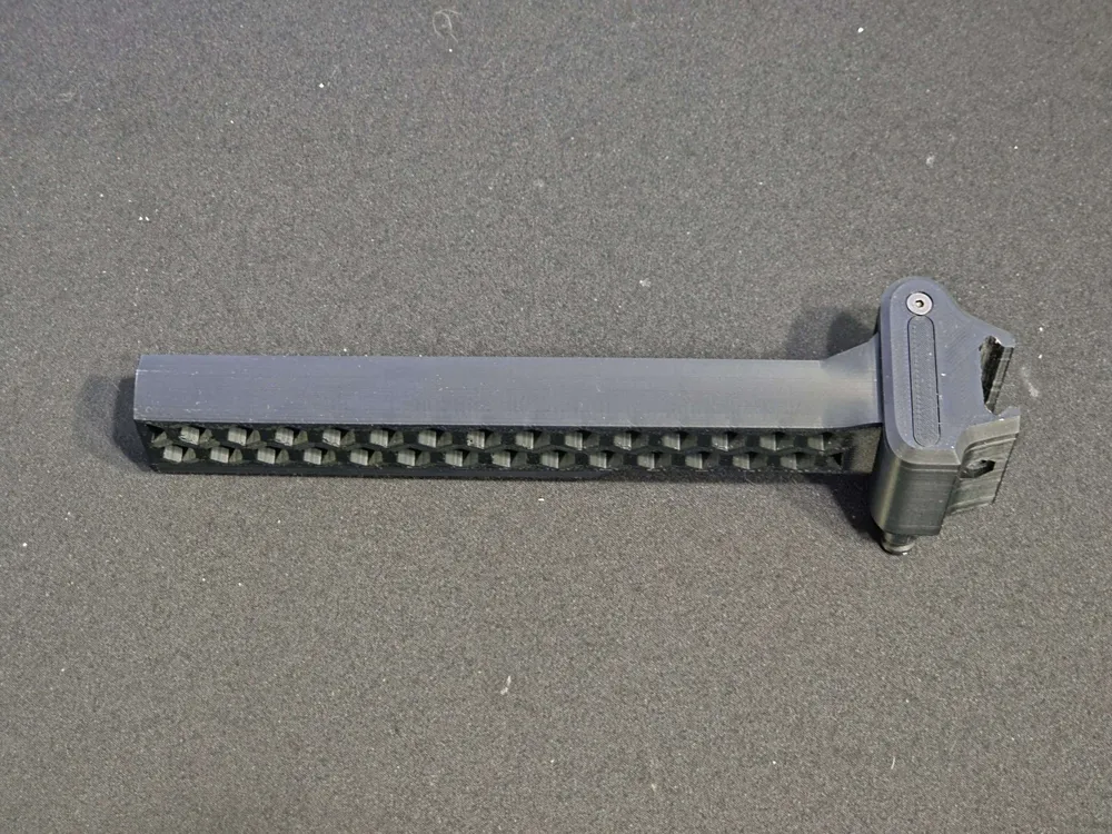 Custom Airsoft Picatinny Folding Buffer Tube - Free 3D Print Model ...