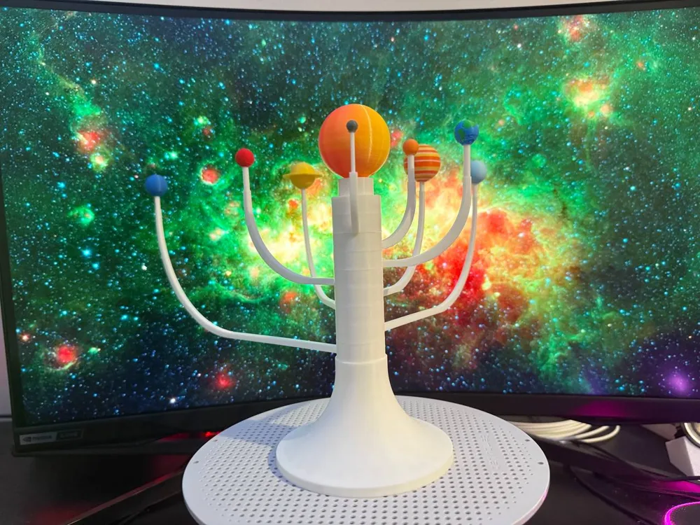 solar system - Free 3D Print Model - MakerWorld