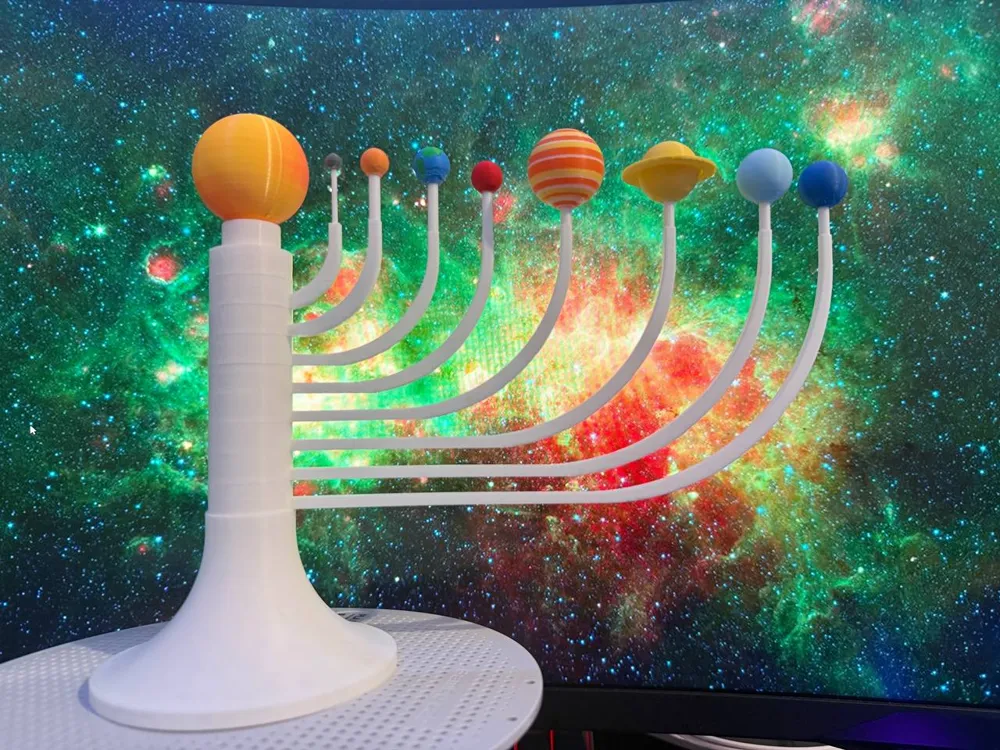 solar system - Free 3D Print Model - MakerWorld