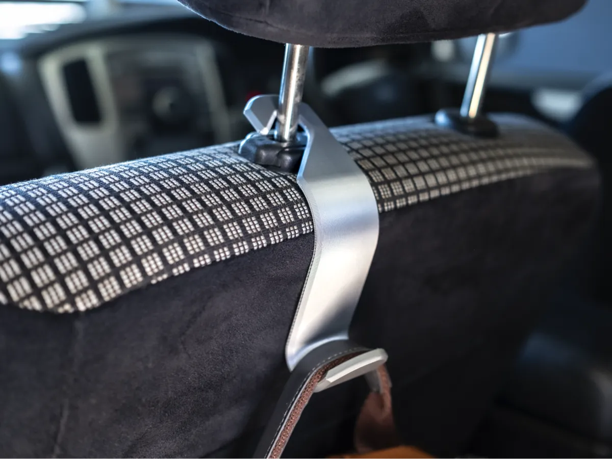 Car Headrest Bag Hook - Extra Strong - Free 3D Print Model - MakerWorld