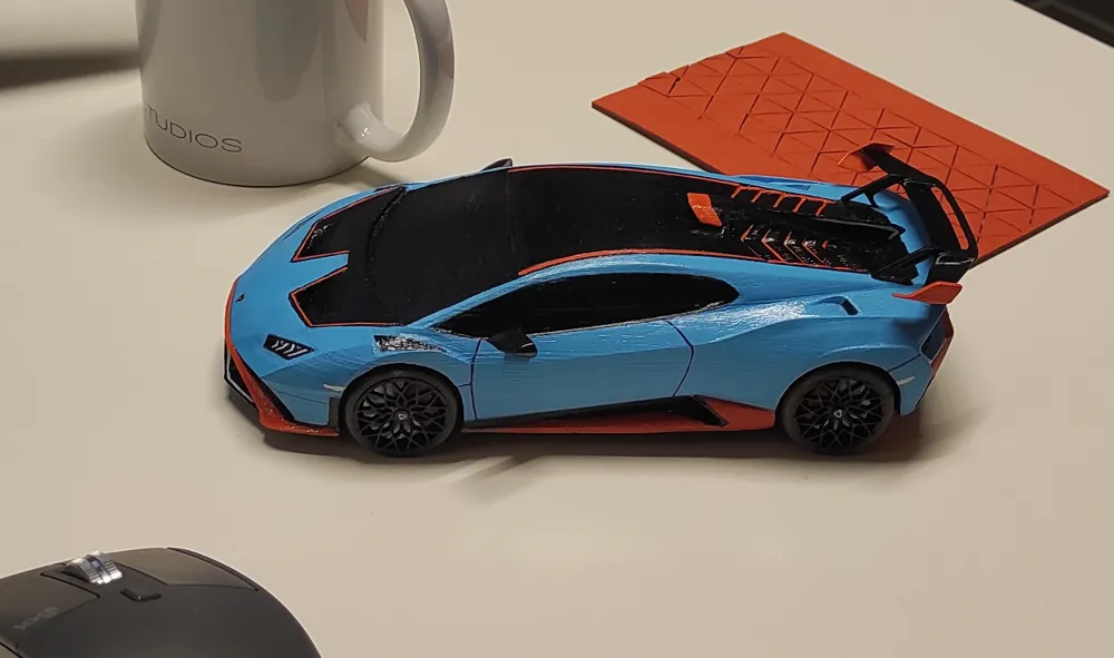 3D model Lamborghini Huracan STO - Free 3D Print Model - MakerWorld