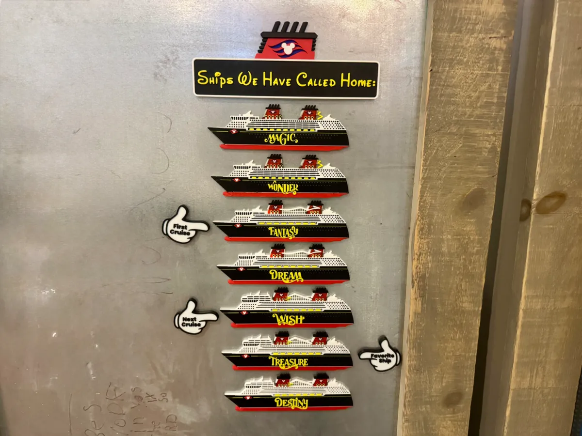 Gen 2 - DCL Ship Magnets (Ship Logos) - Free 3D Print Model - MakerWorld